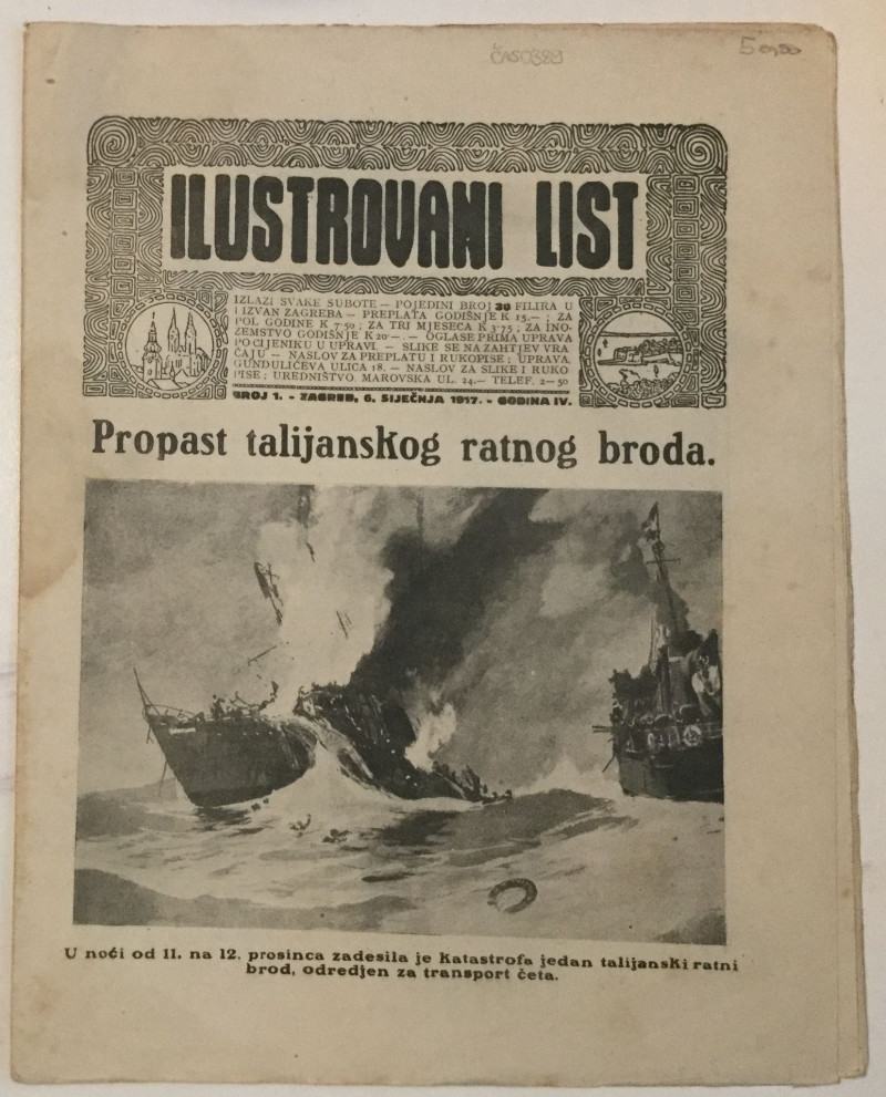 ČASOPIS: ILUSTROVANI LIST