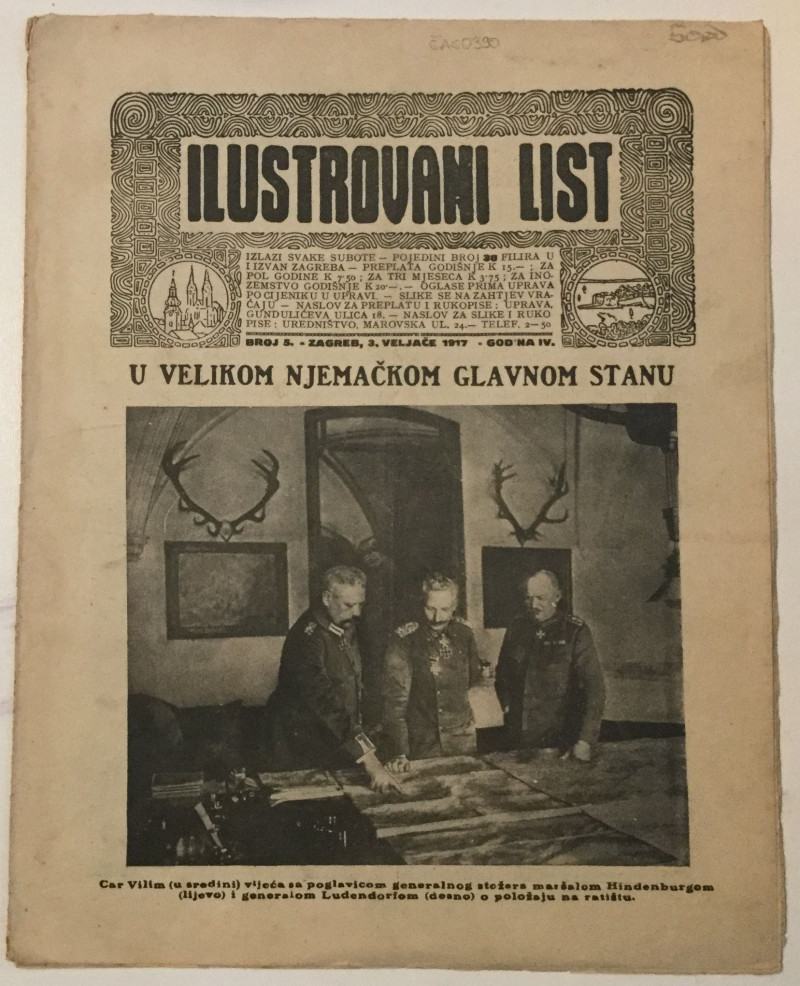 ČASOPIS: ILUSTROVANI LIST