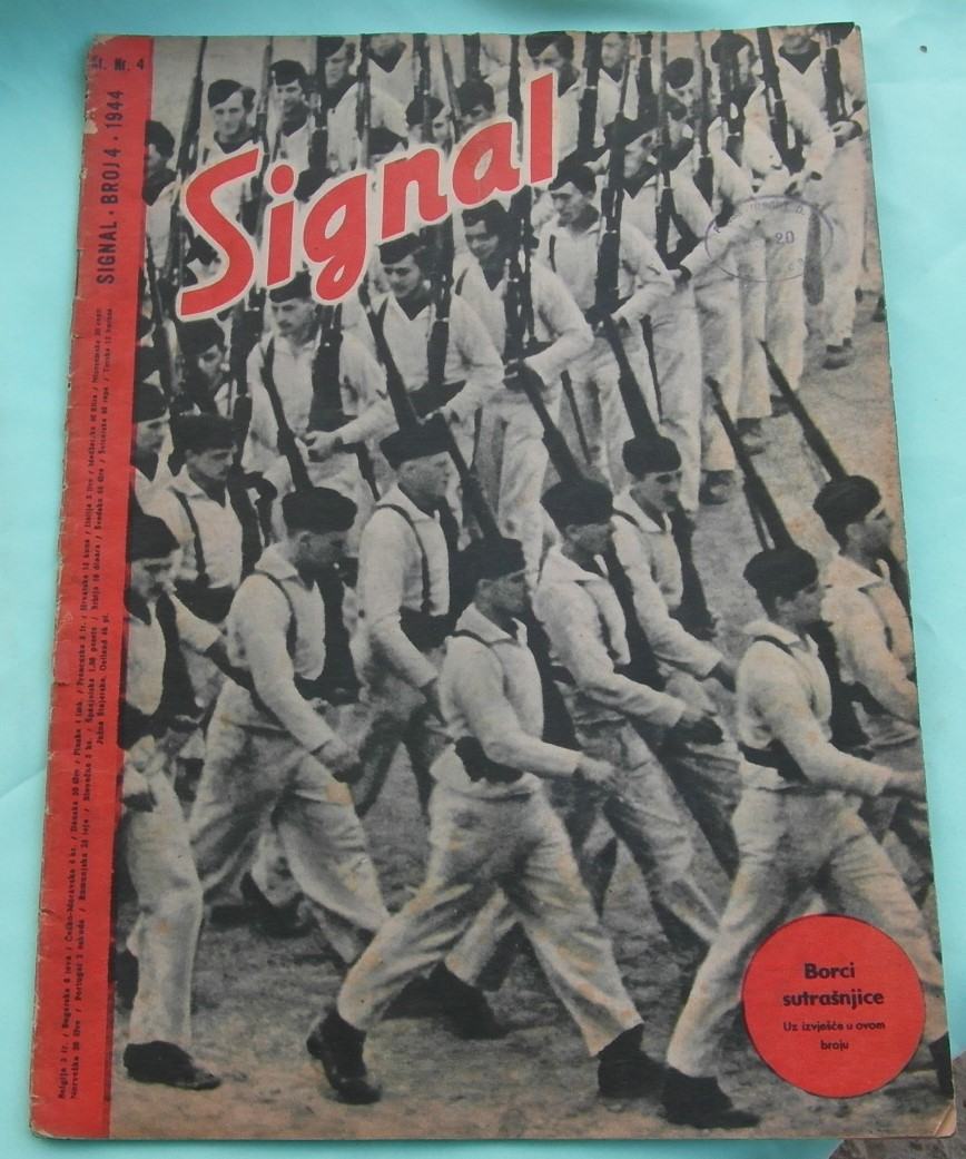Časopis Signal, hrvatsko izdanje, broj 4. svibanj 1944.