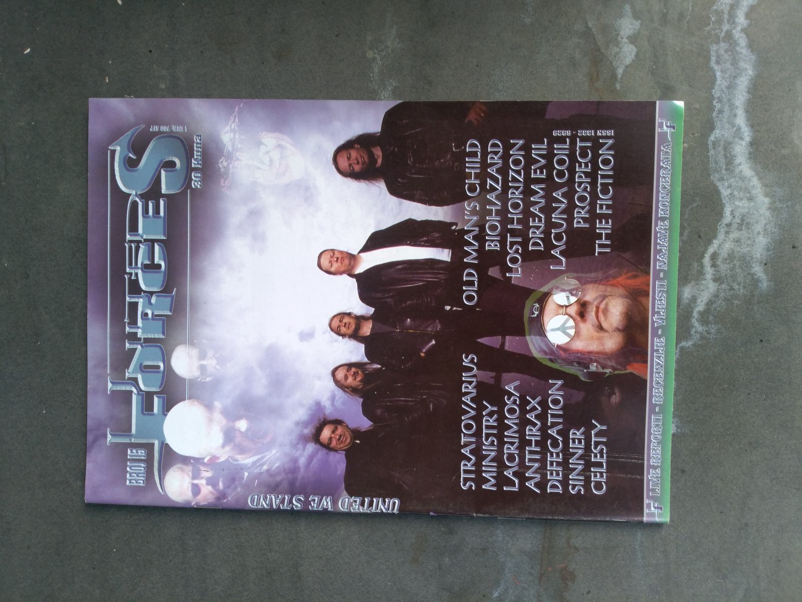 Heavy metal časopis United Forces - broj 16