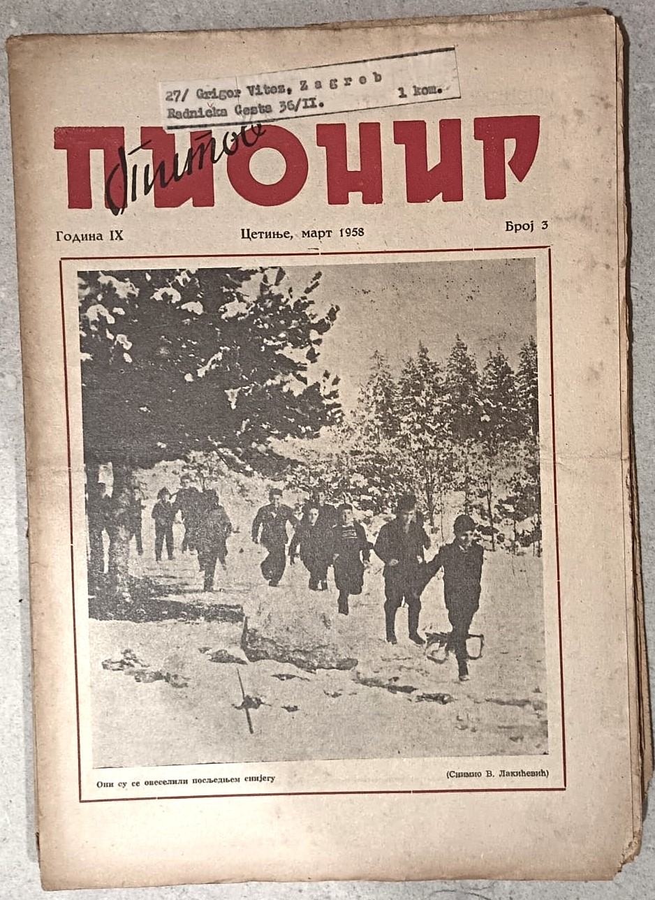 komplet časopisa Titov Pionir