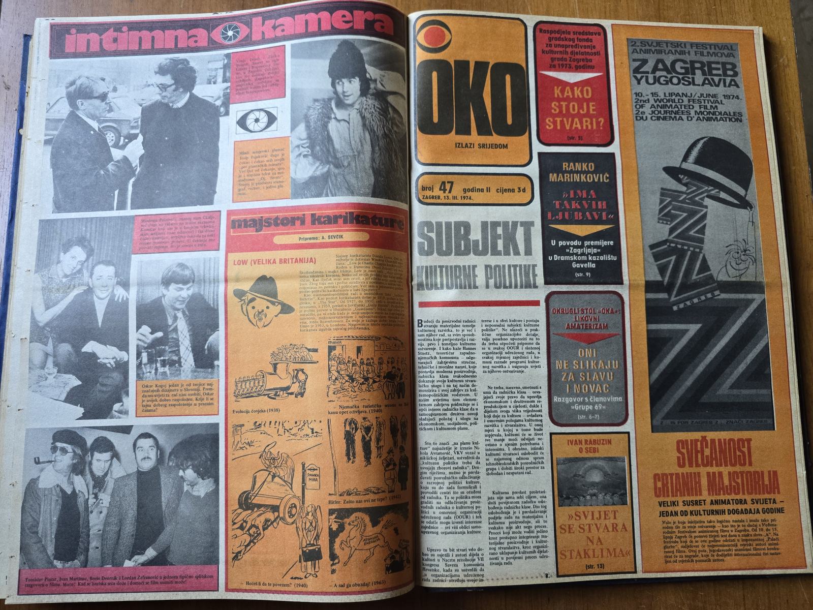 Komplet novine OKO brojevi od 1 do 50