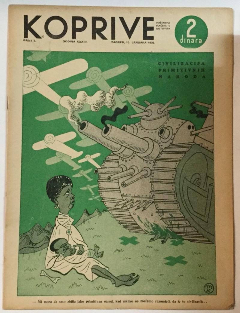 Koprive humorističko-satirički list 2/1936.