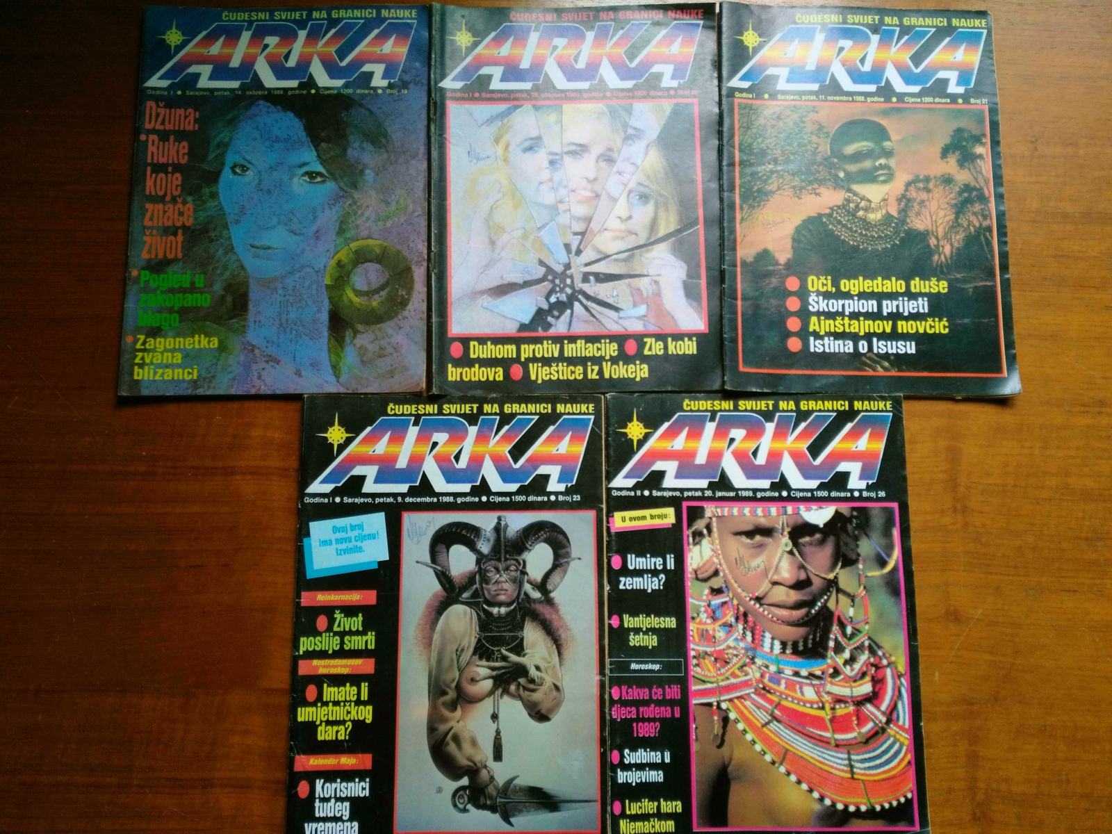 LOT časopis ARKA 6 komada