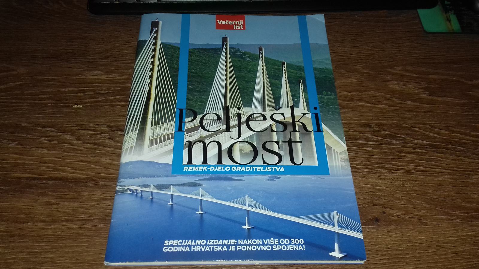 Pelješki most, remek-djelo graditeljstva, Večernji list
