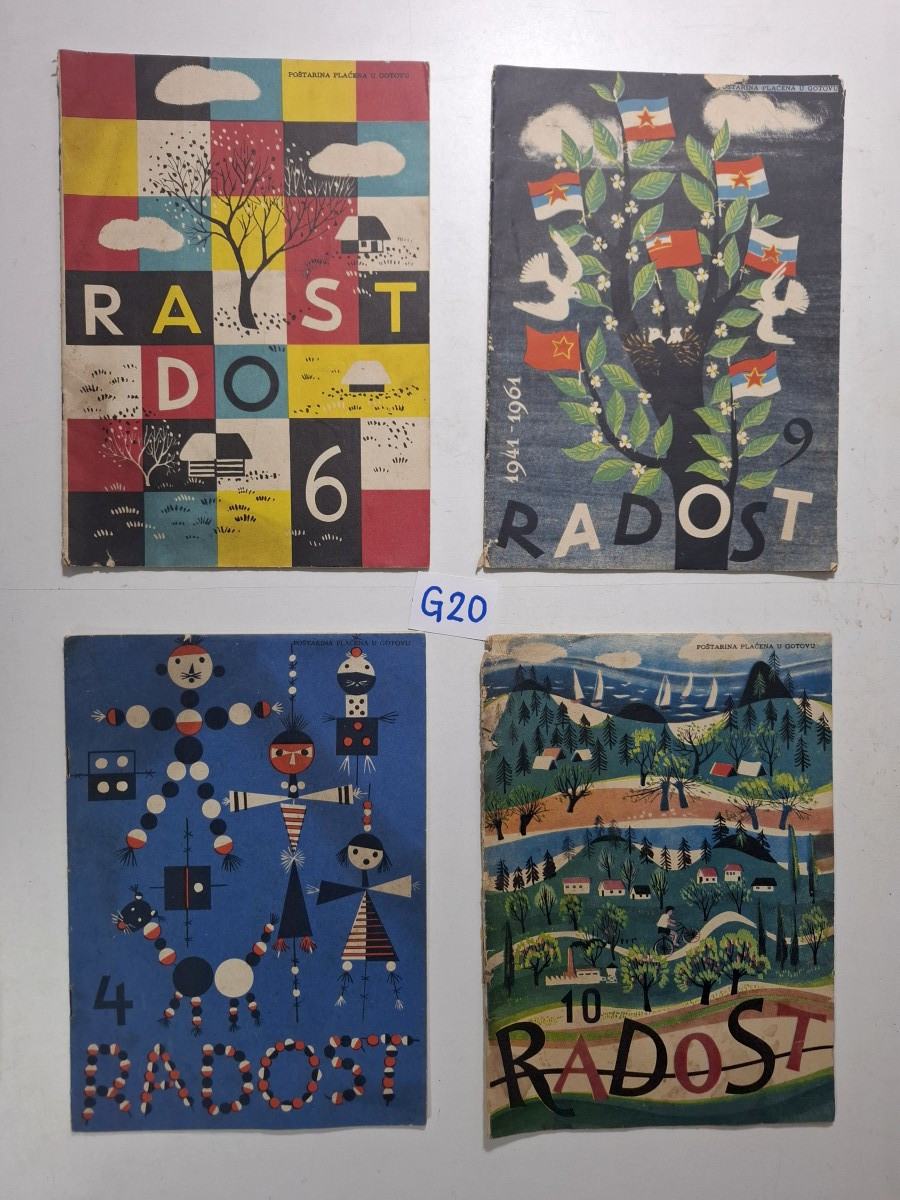 Radost : ilustrirani književni list za djecu. Četiri broja.