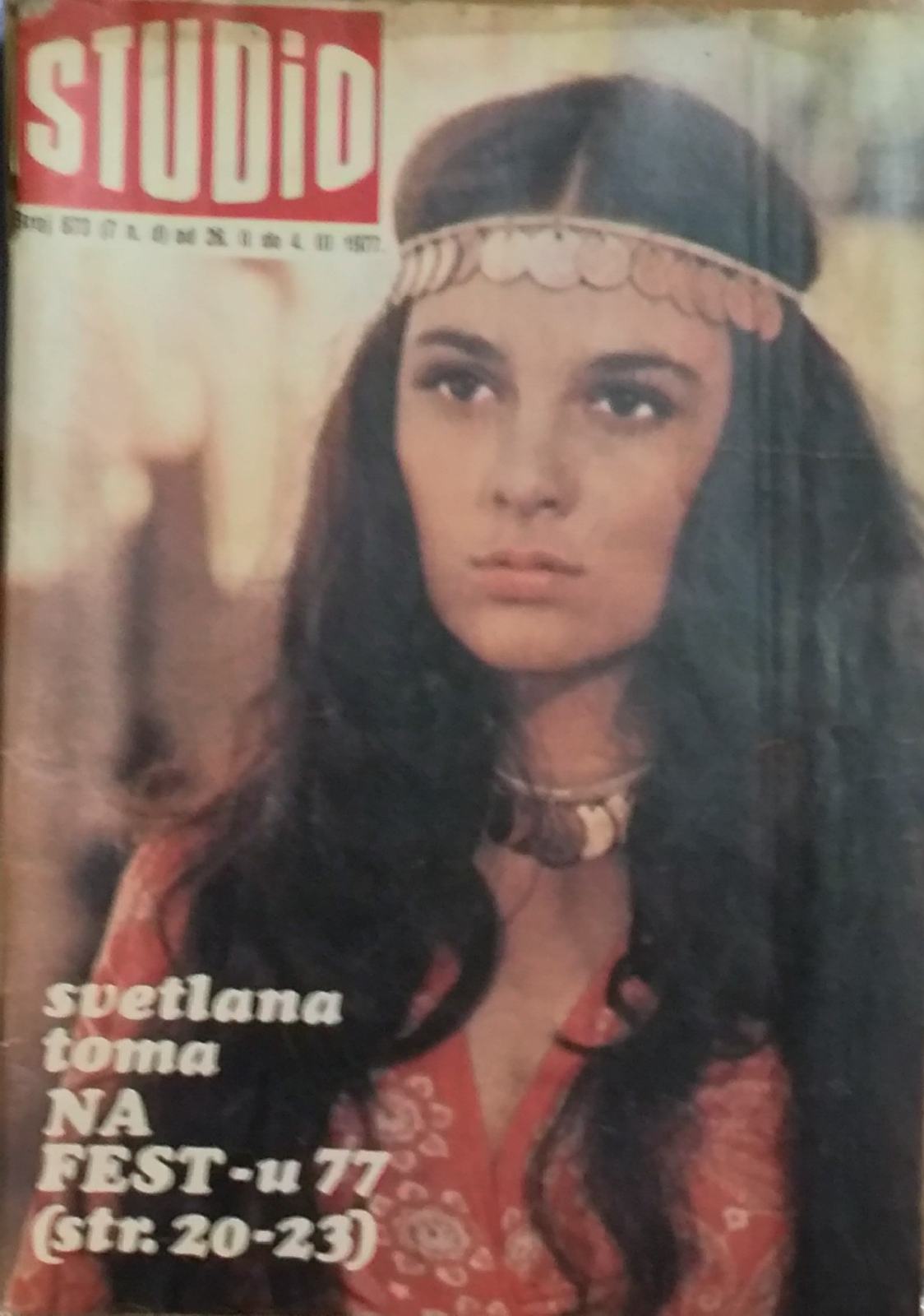 Studio: SVETLANA TOMA IZ FILMA CIGANI LETE U NEBO