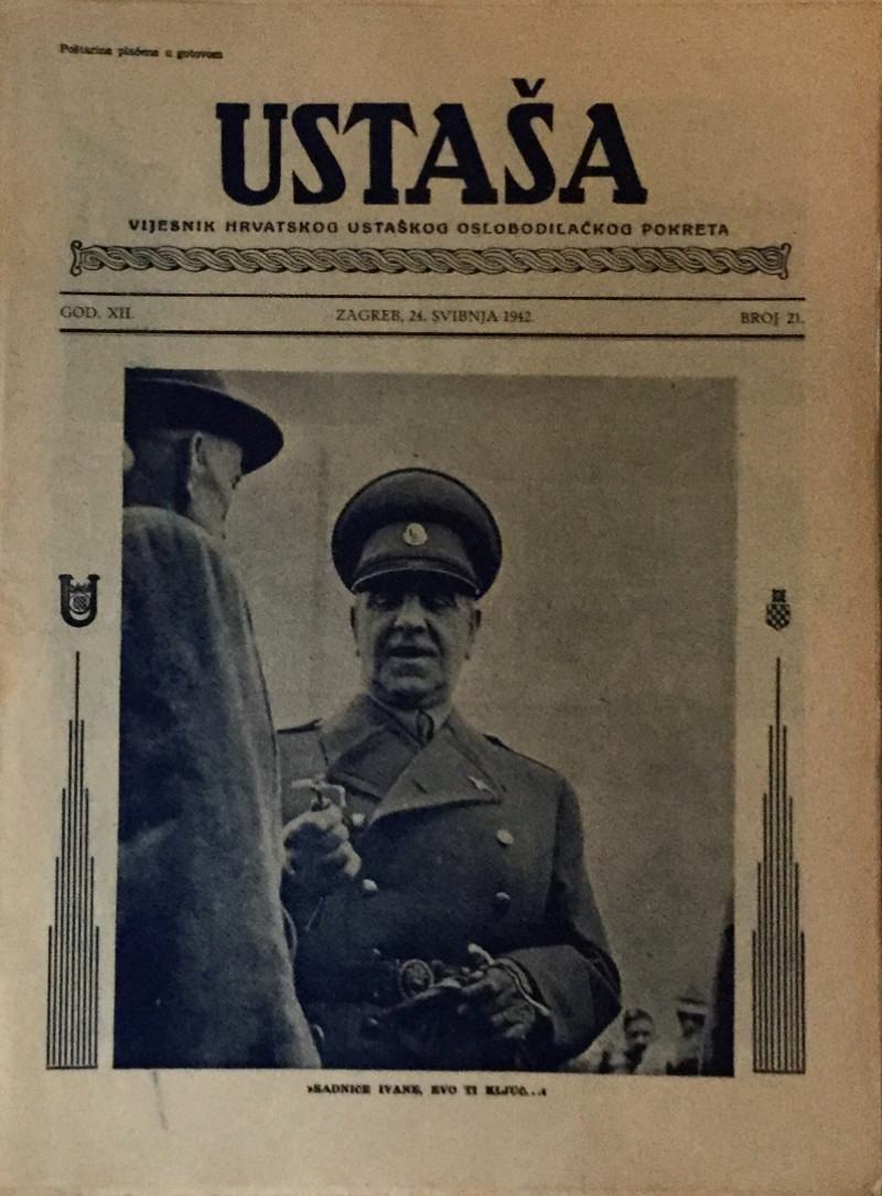 Ustaša: Vijesnik hrvatskog ustaškog oslobodilačkog pokreta 1942/21