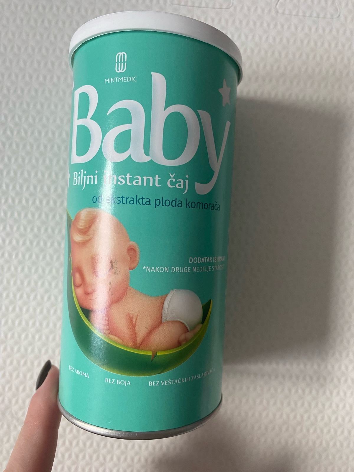 Baby instant čaj