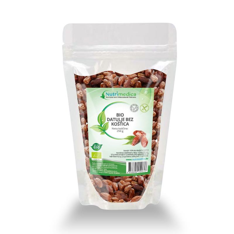 Datulje bez koštica BIO 250 g