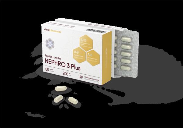 Nephro 3 Plus – Peptidi za mjehur i bubrege (60 kapsula)
