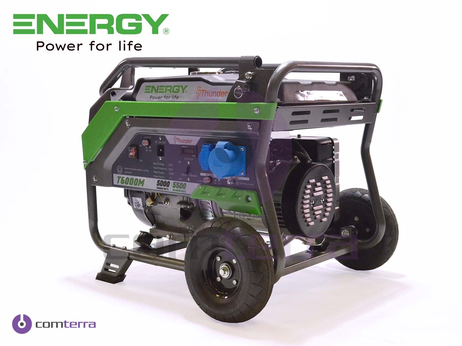 Agregat za struju T6000M AKCIJA BRZO DOSTUPAN 6 KVA / 5,5 kW - 230V