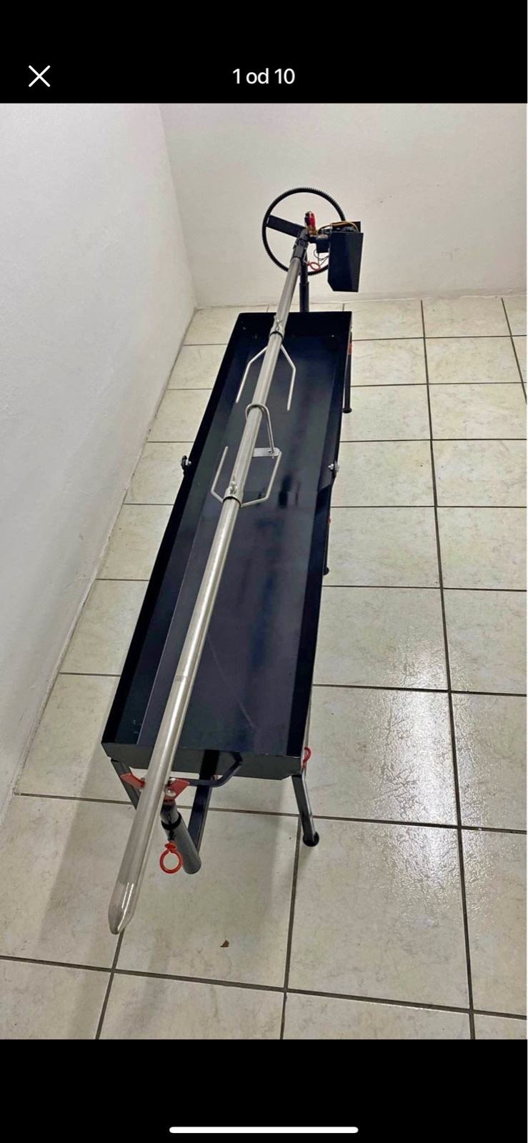 KOMPLET PECALO ZA PEČENJE NA RAŽNJU