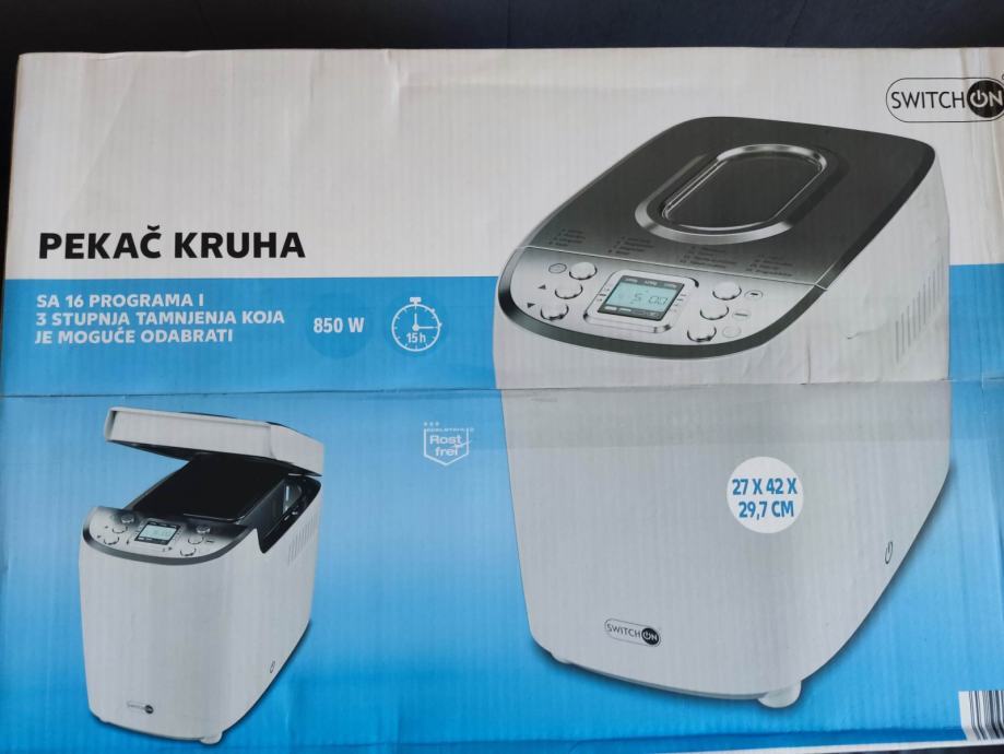 NOVI pekač kruha Switch on