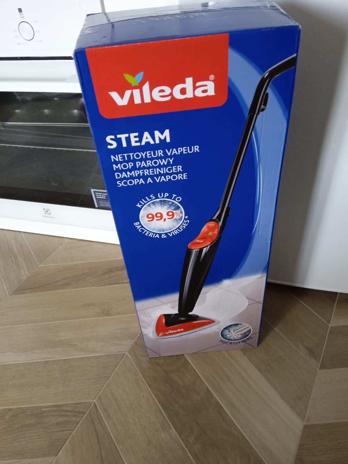 VILEDA parni čistač STEAM s računom i garancijom