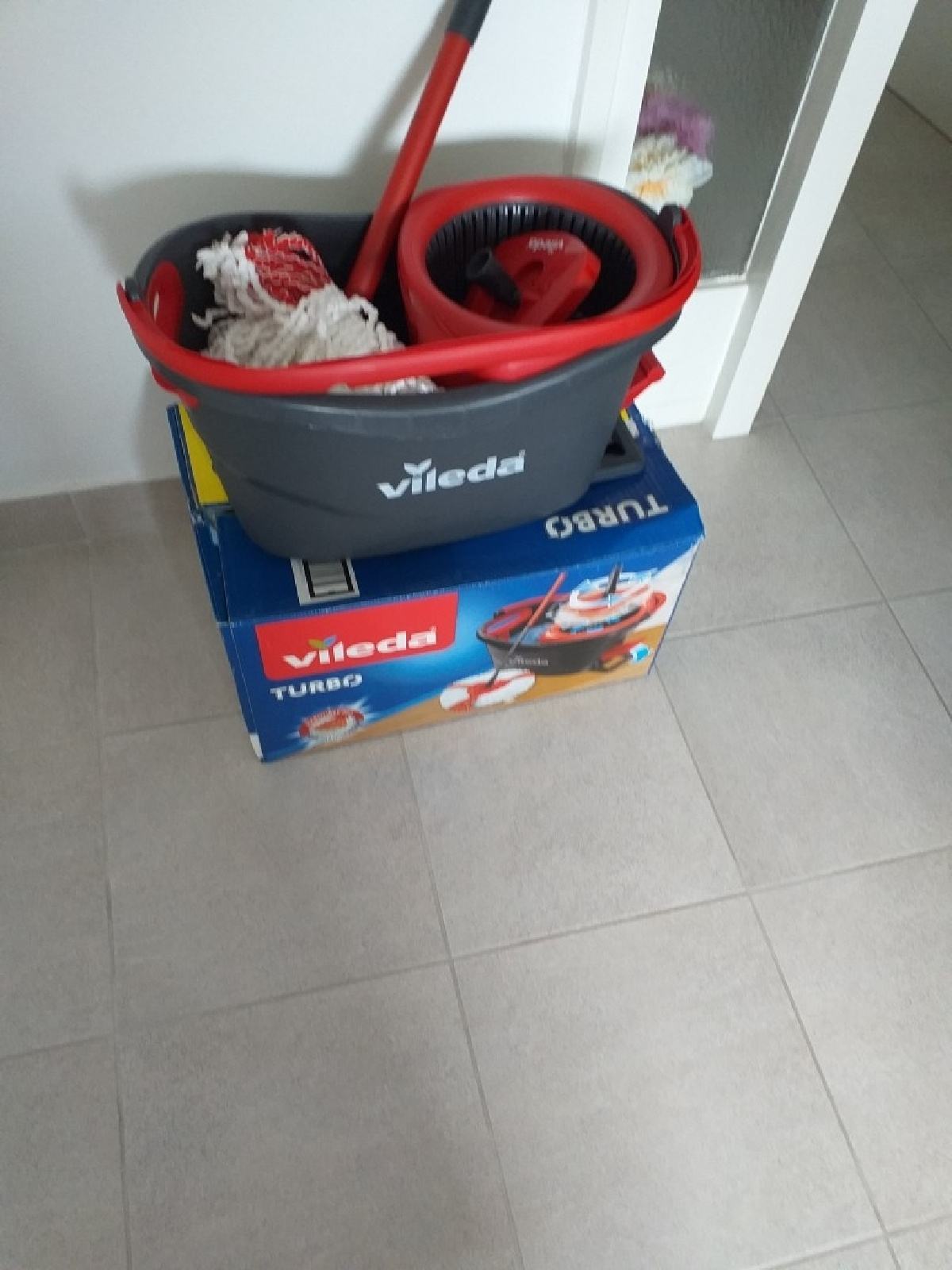 vileda turbo mop box