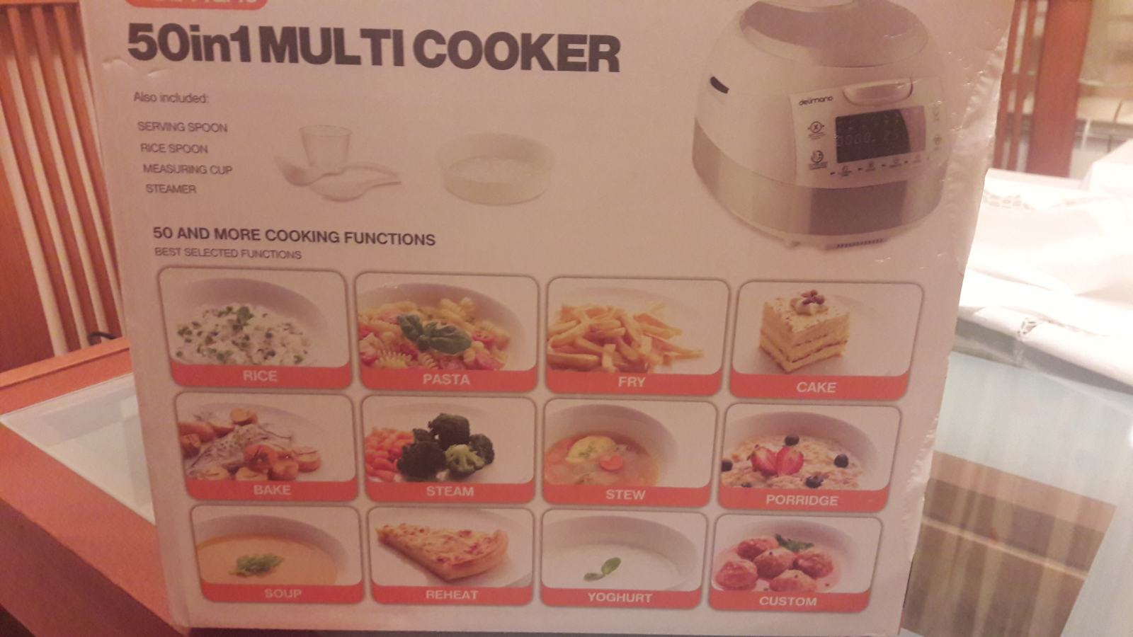 Delimano 50 u 1 multicooker
