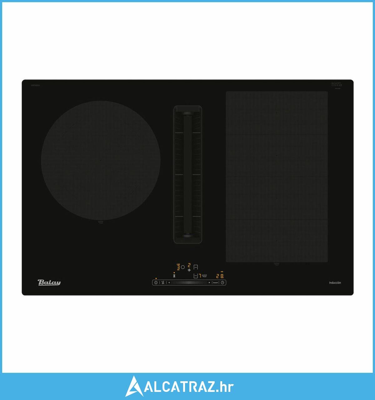Indukcijska Ploča Balay 3EBC989LU 60 cm 7400 W - NOVO