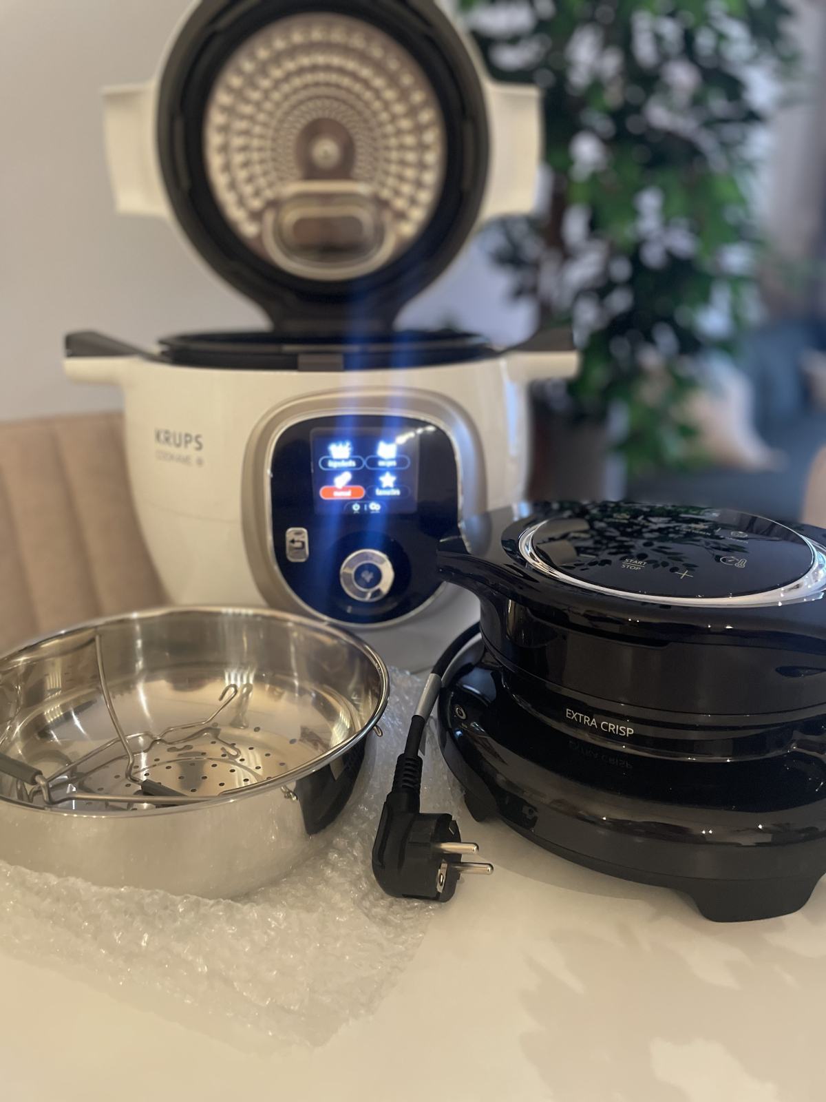 Krups Cook4Me+ i Krups Cook4Me Extra Crisp Lid