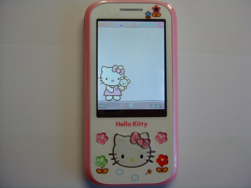 Hello Kitty klizni mobilni telefon + poklon 4GB SD kartica