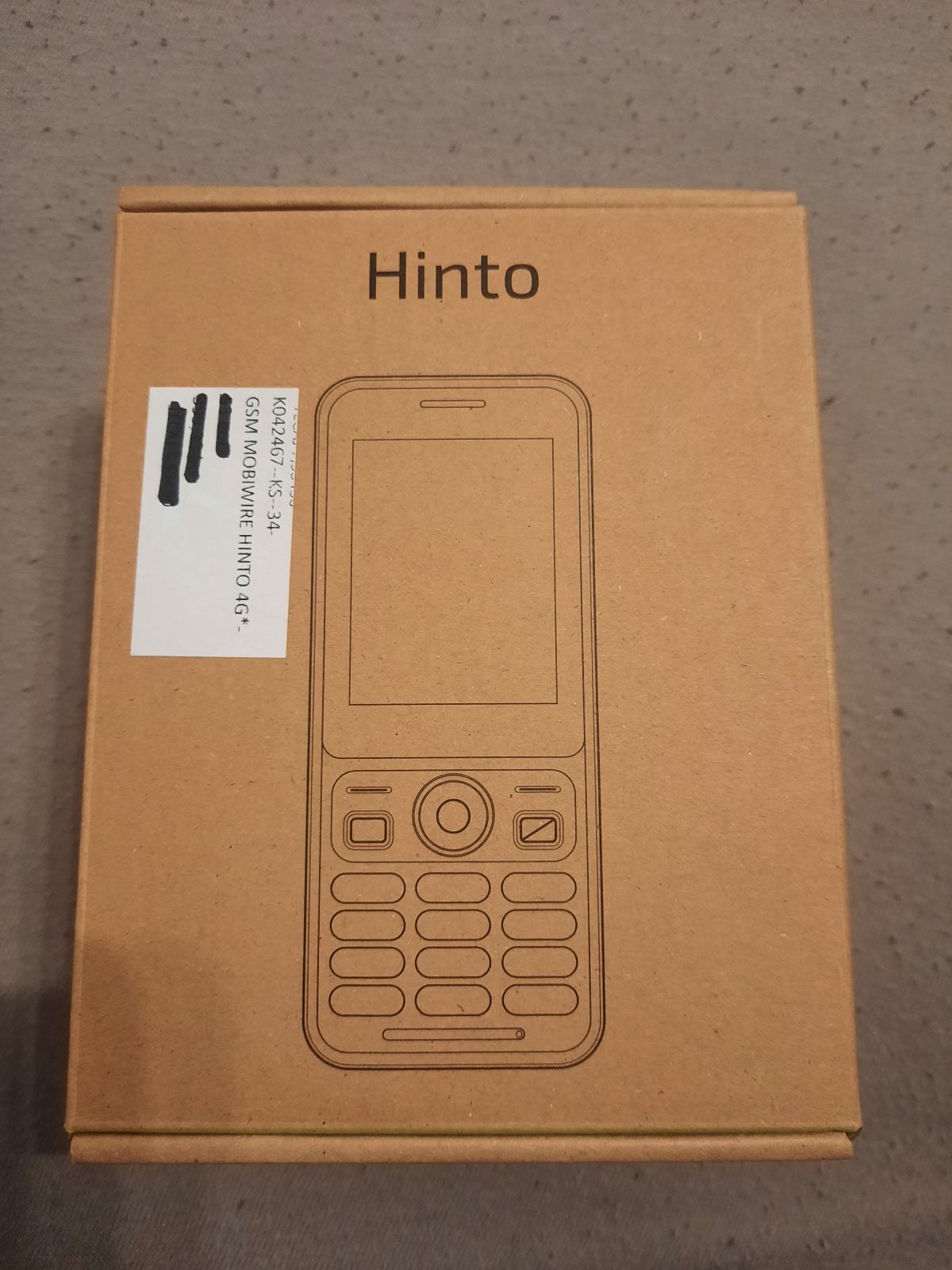 NOVI Hinto mobitel sa velikim tipkama