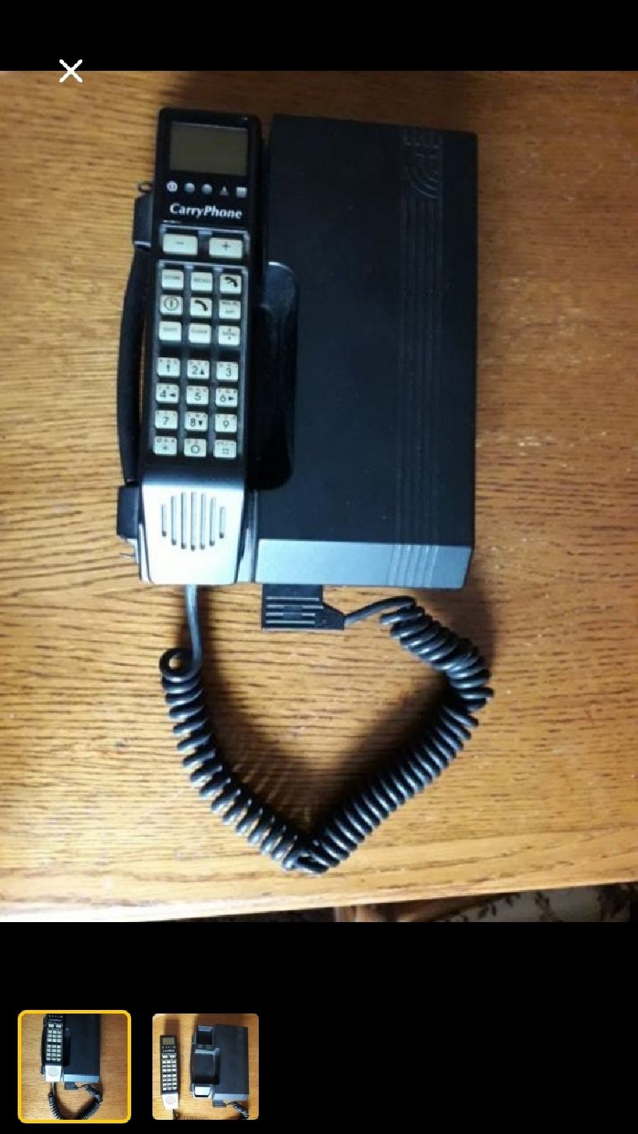 MAXON CARRY PHONE NMT450...prvi retro mobitel iz 1991 godine