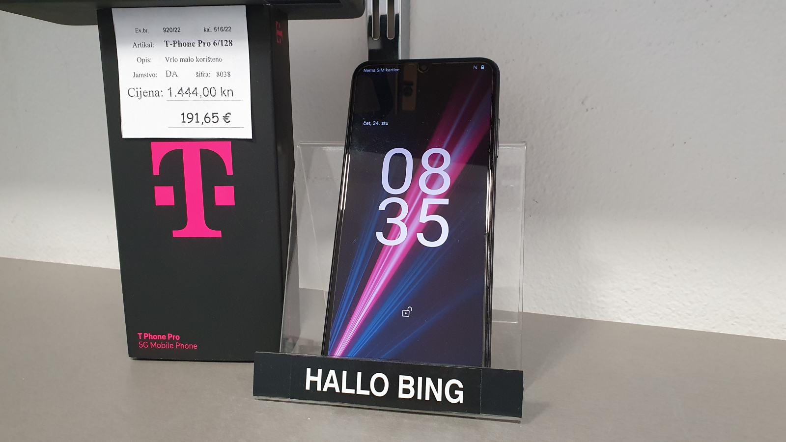 T-mobile Pro, 6/128, jamstvo