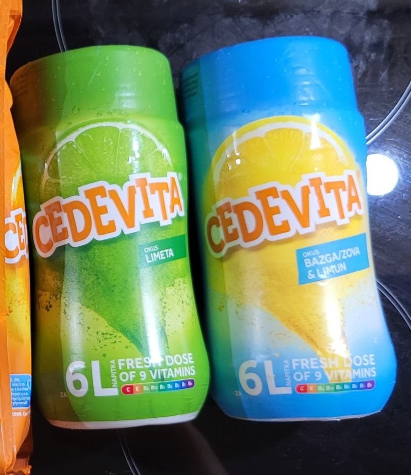 Cedevita limeta i bazga/limun; 455 g (3 kom.); ZG (Jarun)