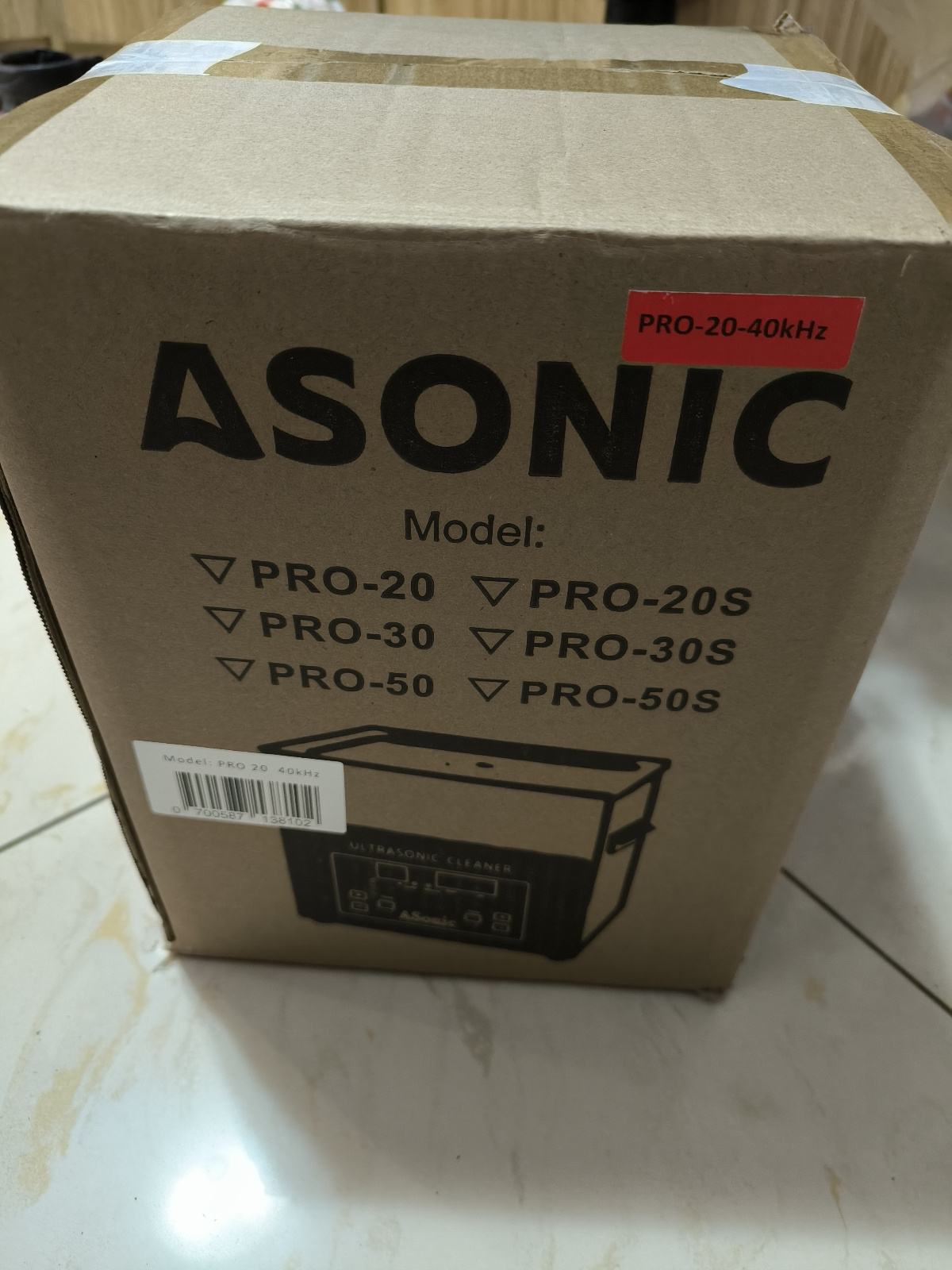 Asonic ultrazvucna kadica