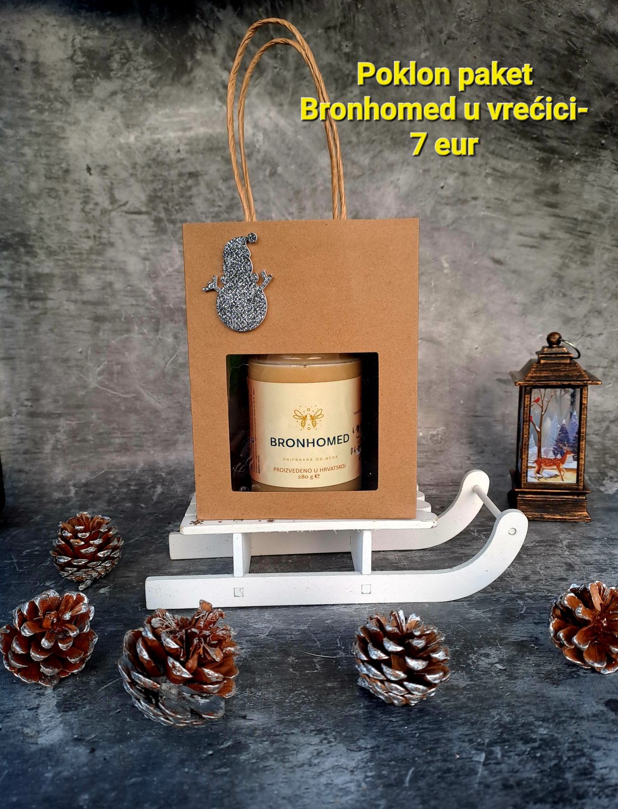 Poklon paket Bronhomed u vrećici