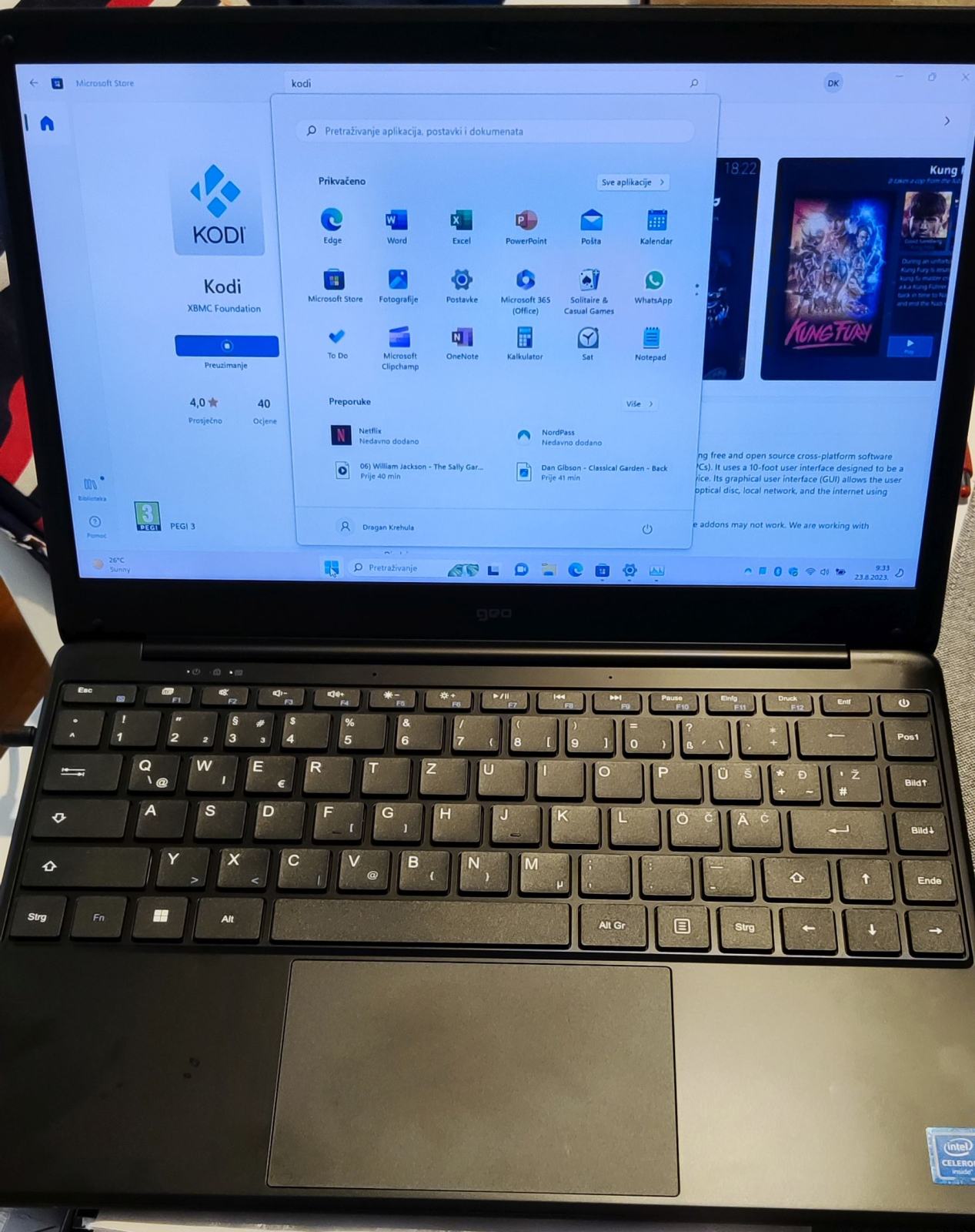 Geo Geobook 140 Windows 11 NOVO garancija