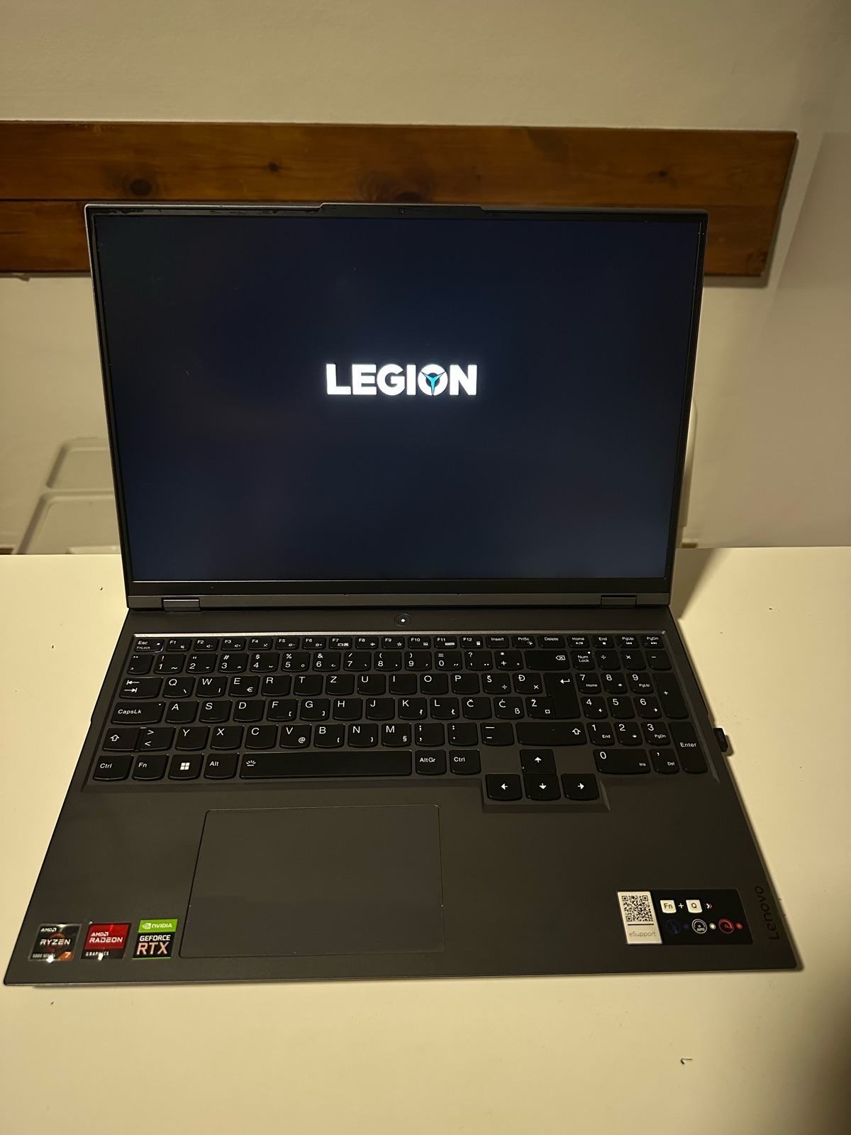 Lenovo Legion 5 Pro RTX 3060 , Ryzen 7 5800H, 2K 165 HZ - ZA DIJELOVE