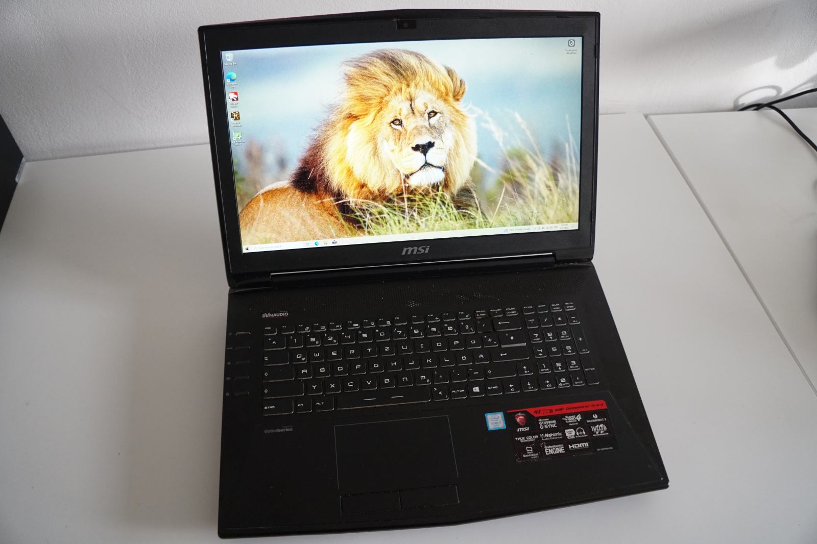 MSI GT72 / i7-6820HK / GTX 970m