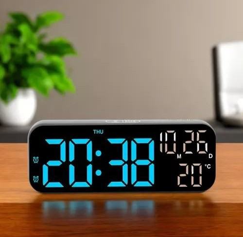 LED smart digitalni stolni sat budilica meteo stanica i timer NOVO!!