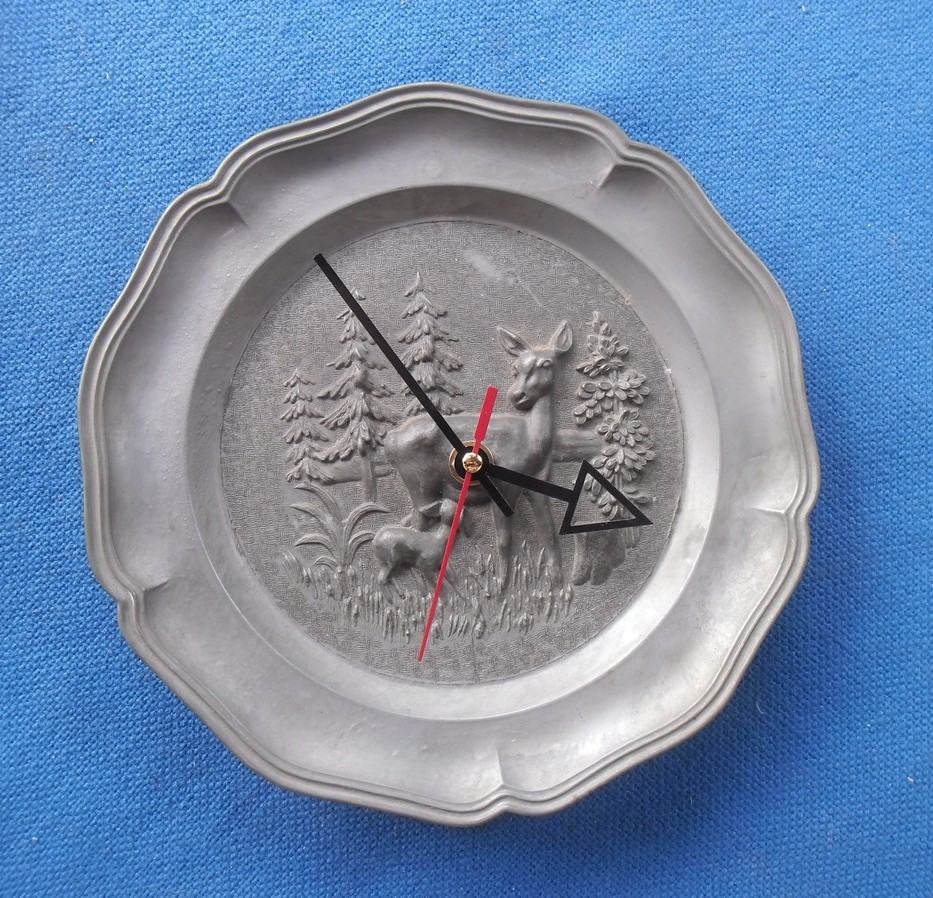 UNIKATNI ZIDNI LOVAČKI SAT SRNA I LANE ⚡⚡⚡