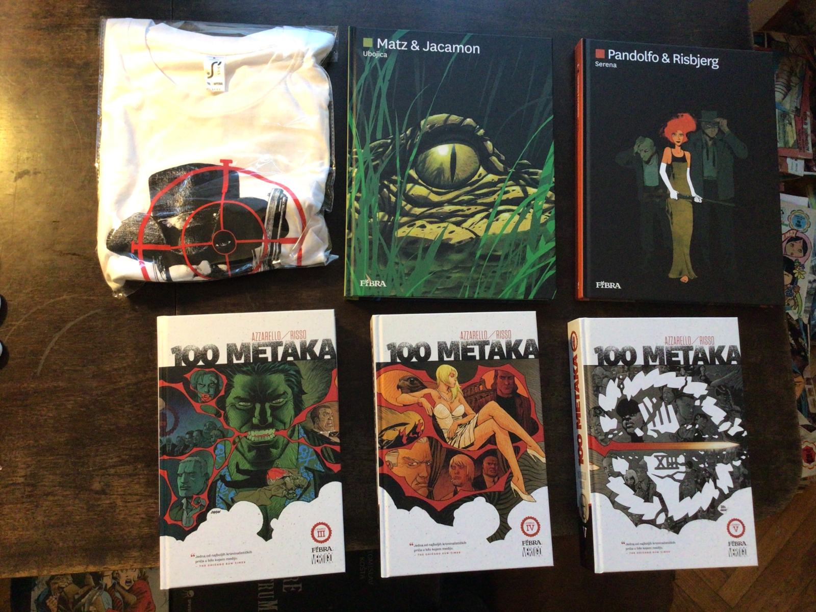 100 metaka, Serena, Ubojica, Fibra majca Texas Kid XL,