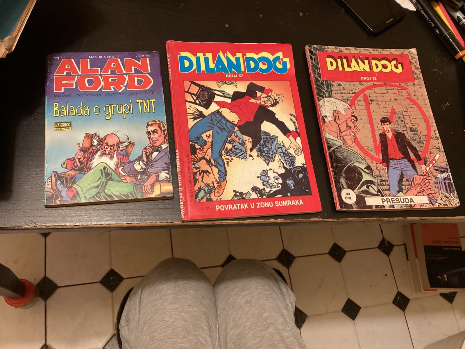 Alan ford epizoda br 1, Dylan dnevnik