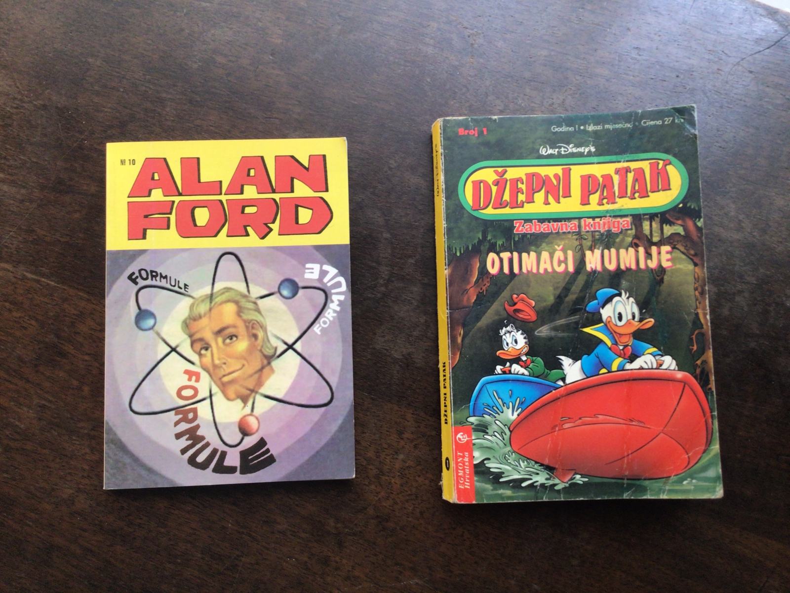 Alan Ford n.10 Formule, Walt Disney: džepni patak 1 i 3