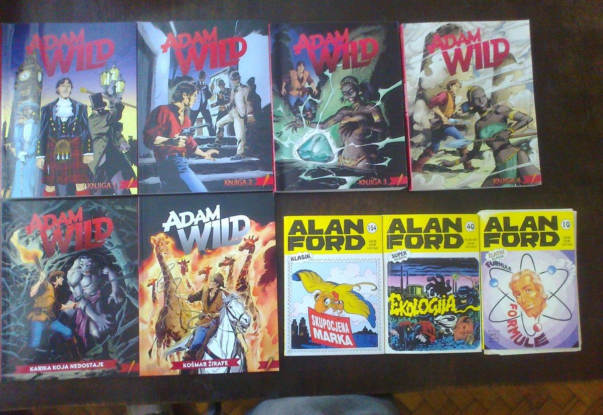 adam wild ,manfredi,Lot, moguća je zamjena za druge rijetke stripove