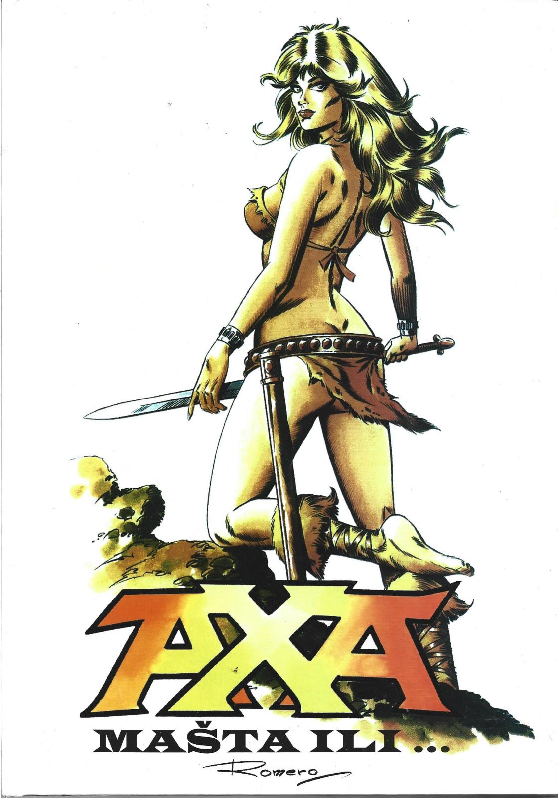 AXA - KOŠNICA SMRTI - MAŠTA ILI knjiga druga - Romero