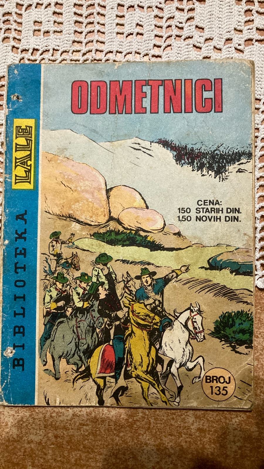 BIBLIOTEKA LALE BR.135: Odmetnici