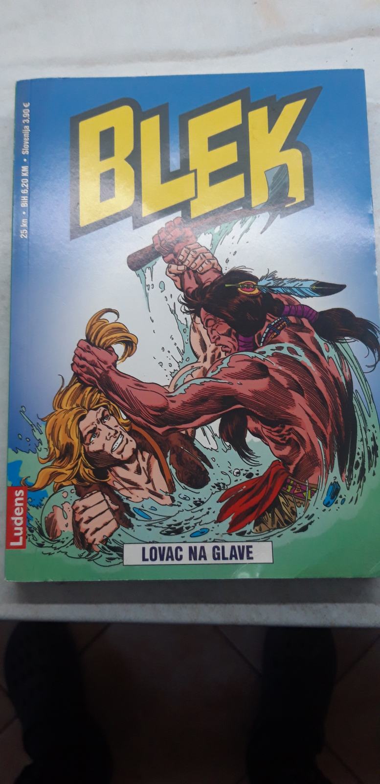 BLEK LUDENS BR.88-LOVAC NA GLAVE