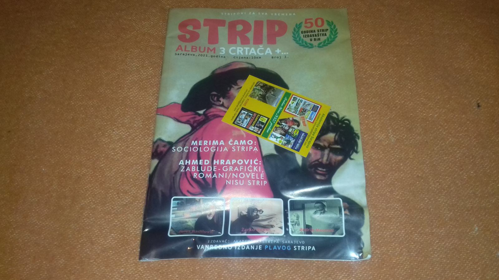 Časopis Strip album broj 1, Sarajevo 2021. godina (NOVO)