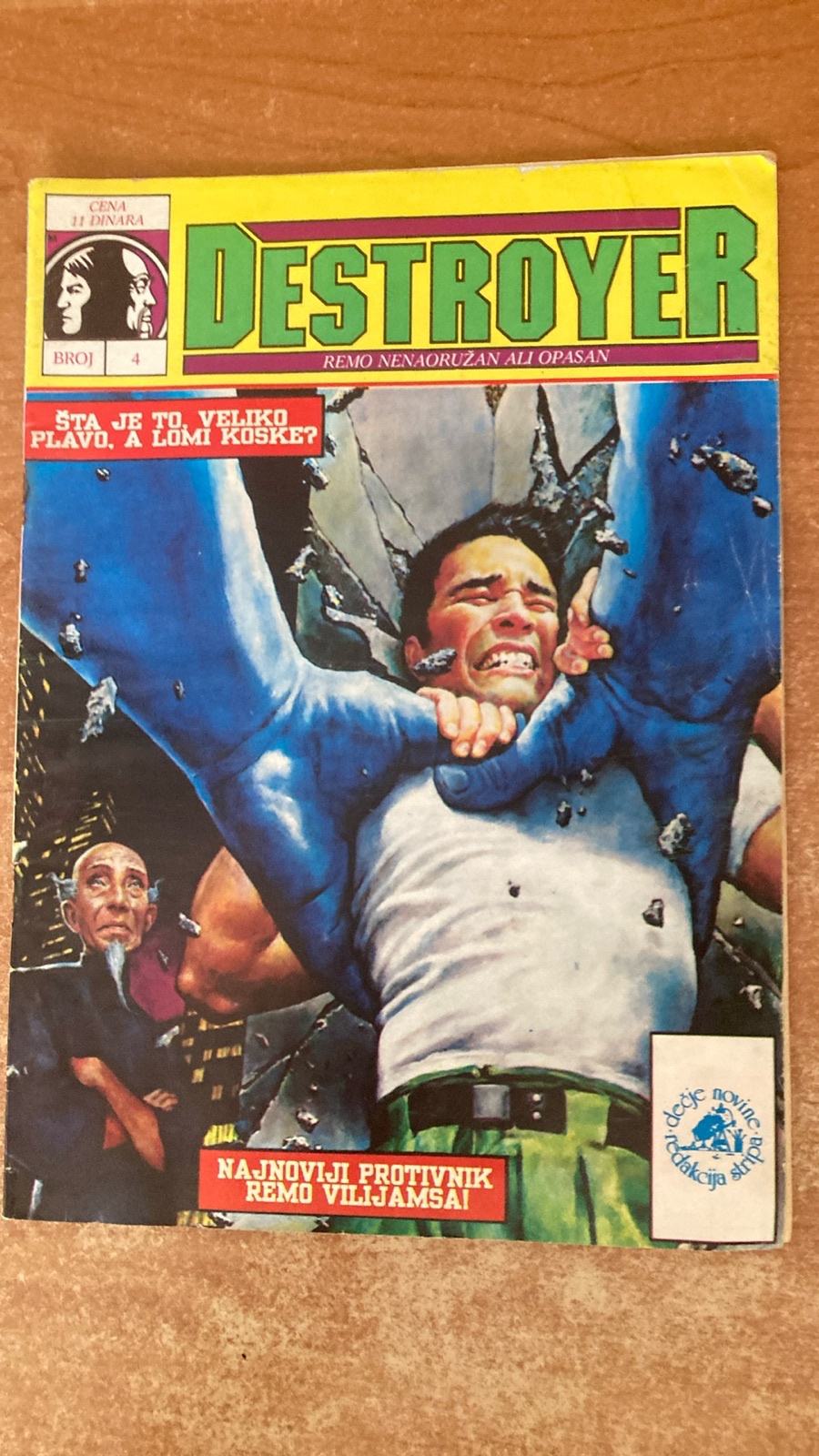 DESTROYER BR.4:REMO NENAORUŽAN ALI OPASAN
