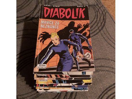 Diabolik 11 stripova