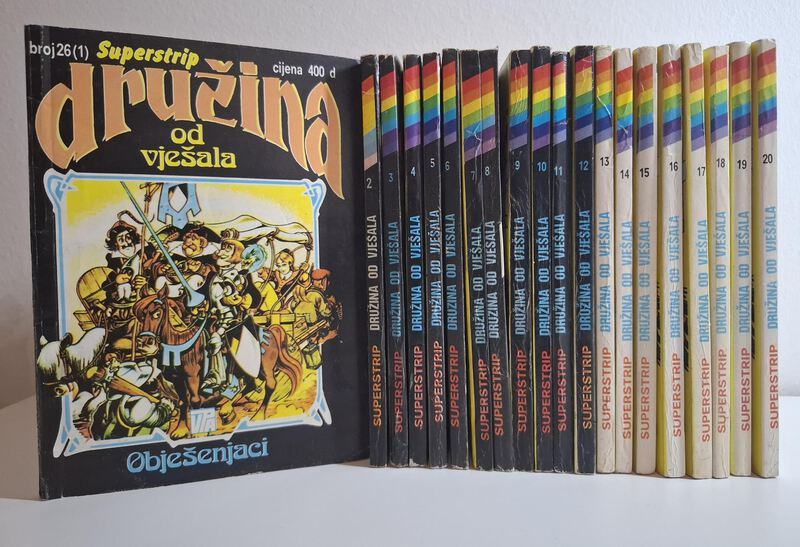 Družina od vješala strip (Vjesnik) komplet 1-20