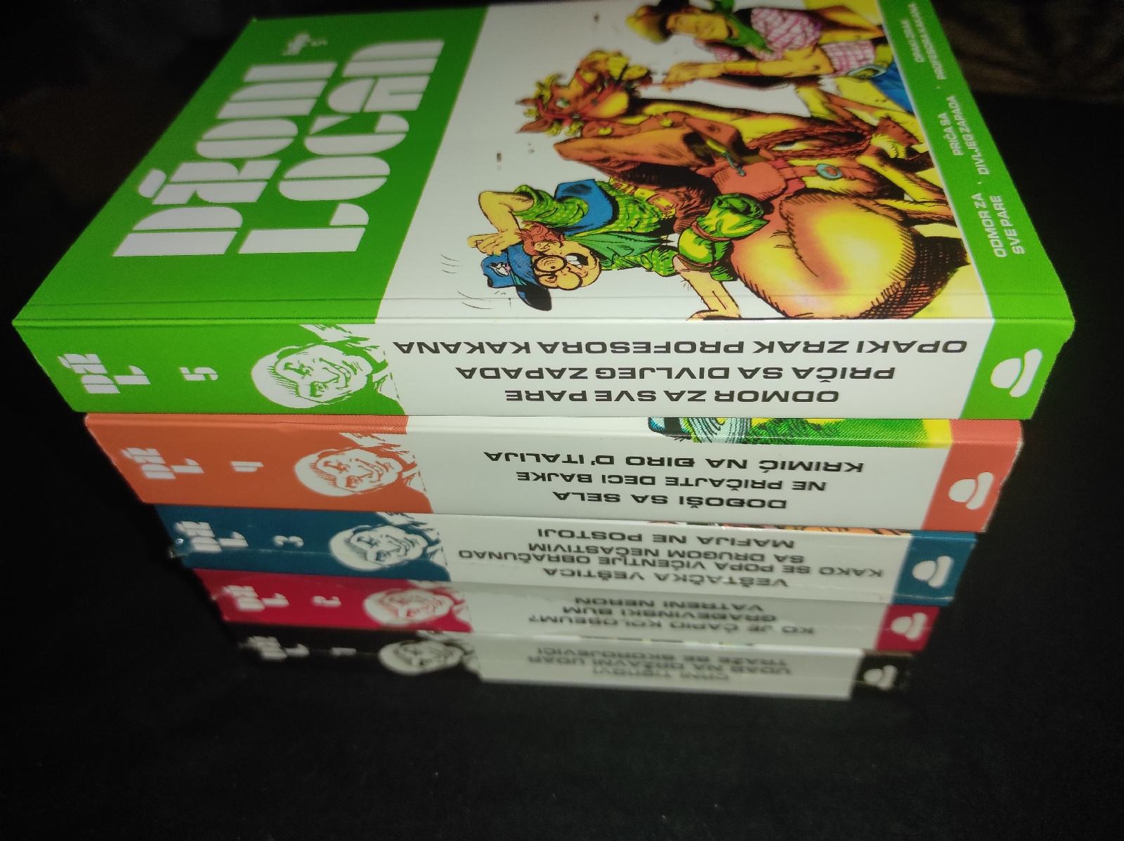 DŽONI LOGAN GOLCONDA 1-5 KOMPLET