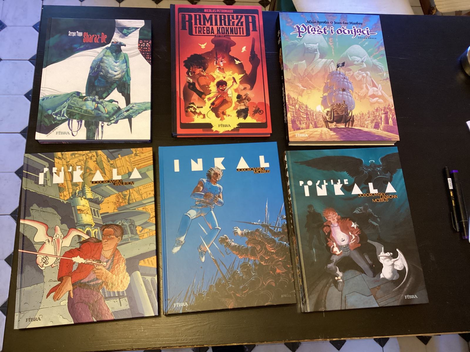 Fibra: plašt i očnjaci 2, inkal, sharaz de, toppi, ramireza 2