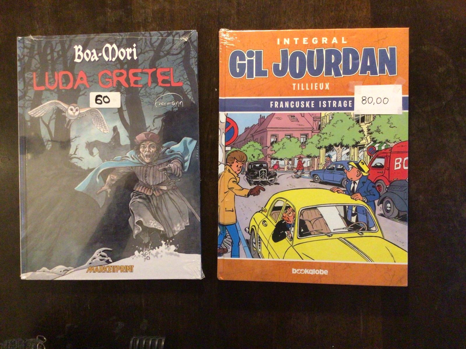 Gil Jourdan, integral 2, tornjevi Boa Mori 13, luda Gretel