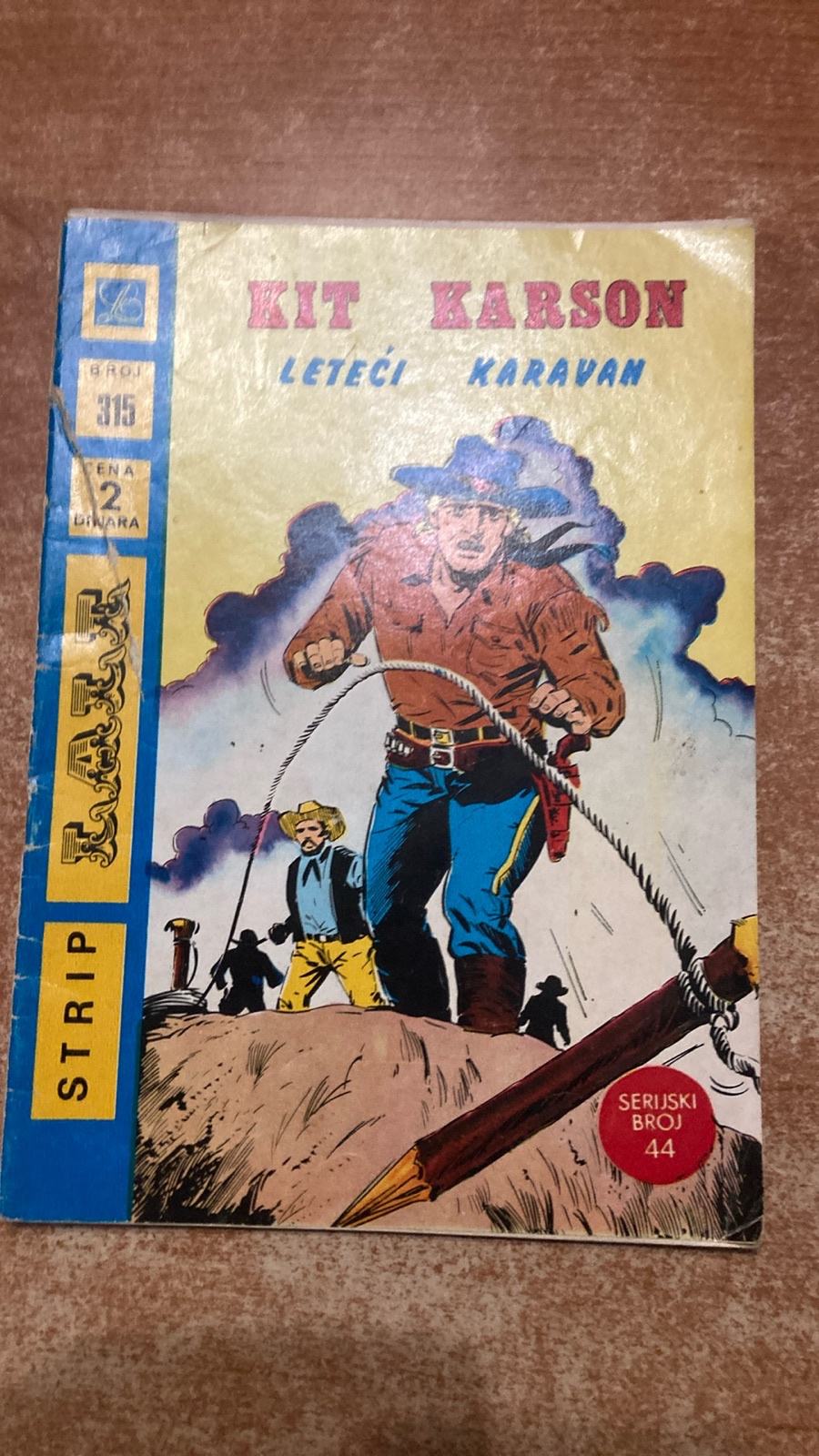 LALE STRIP BR.315 SERIJSKI BROJ 44:KIT KARSON